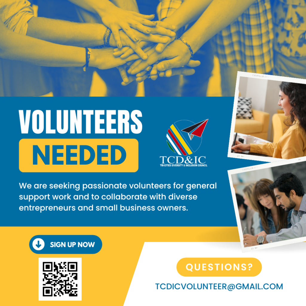 VOLUNTEER - Tri-Cities Diversity & Includion Council